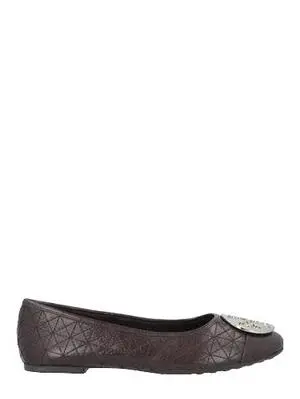 Tory Burch Leather Ballet Flats - Brown