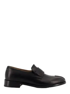 MAISON MARGIELA Leather Loafers - Black