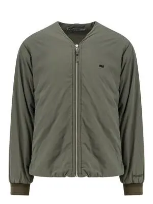 MASSIMO OSTI STUDIO Nylon Jacket With Metal Logo - Green