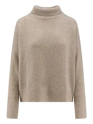 LISA YANG Heidi Cashmere Turtleneck - Beige