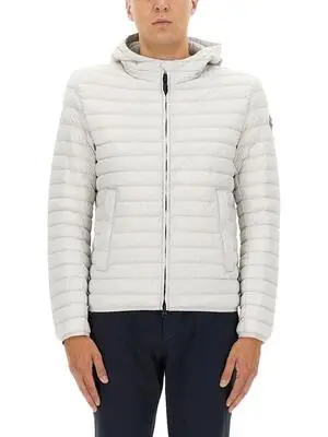COLMAR Lightweight Down Jacket With Hood Grey