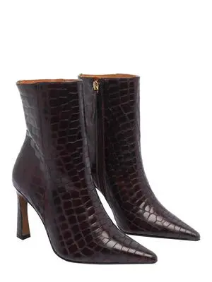ANGEL ALARCON Pointed Toe Pump Booties