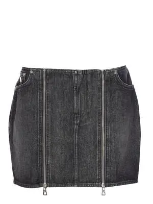JEAN PAUL GAULTIER Jean Paul Gaultier Vintage Mini Skirt Grey