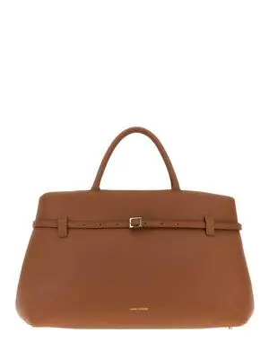 Manu Atelier Le Cambon 40 Handbag - Brown