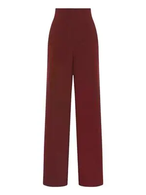 OSKLEN Straight-leg Trousers - Red