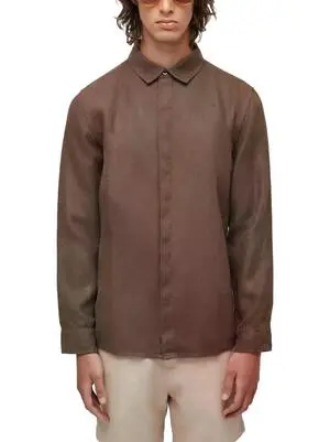 OSKLEN Linen Shirt - Brown