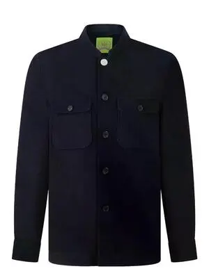 Shanghai Tang Tang Shirt Jacket - Blue