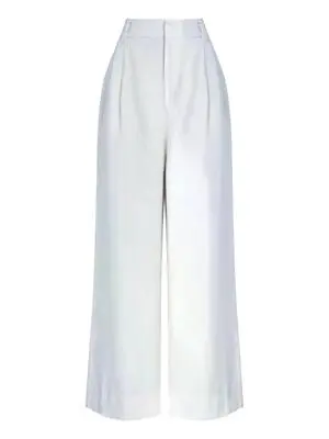 OSKLEN Wide Leg Trousers - White