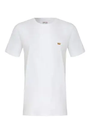 OSKLEN Crown-embroidered T-shirt - White