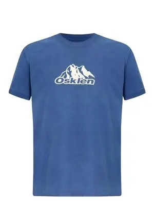 OSKLEN Mountain Graphic-print T-shirt - Blue