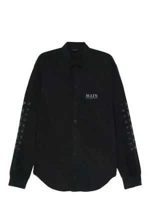 Balenciaga Main Character Long-sleeved Shirt - Black
