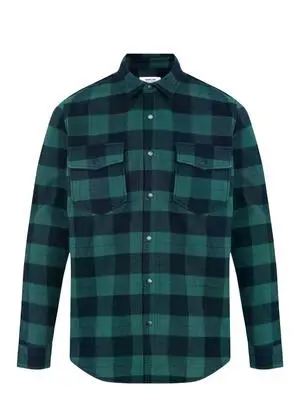 OSKLEN Check-patterned Shirt - Black