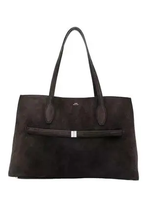 TOTEME Suede Lounge Tote Bag - Brown