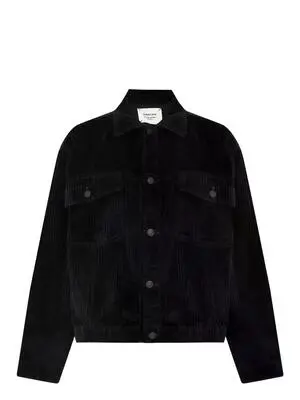 OSKLEN Velvet Shirt Jacket - Black