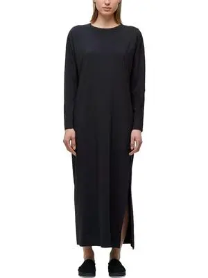 OSKLEN Long-sleeve Maxi Dress - Black