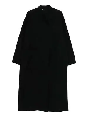 Dusan Patch-pocket Coat - Black