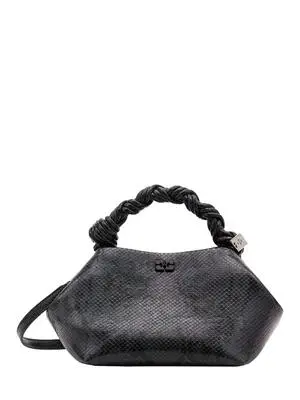 GANNI Small Bou Tote Bag - Black