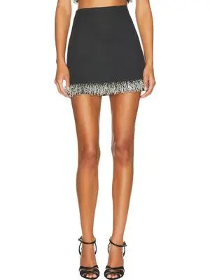 Simkhai Dua Mini Skirt - Black