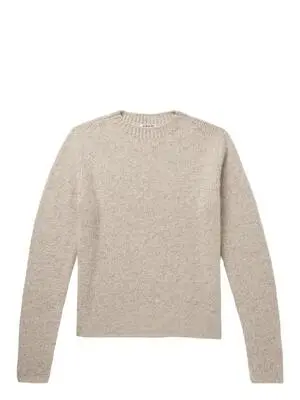 Auralee Cashmere Crewneck Sweater - Neutrals