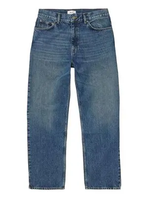 Nn07 Otis 1847 Straight-leg Stonewashed Jeans - Blue