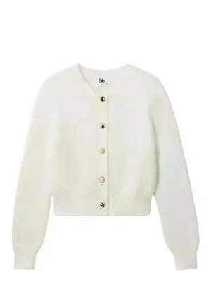 B+AB Pearl-embellished Cardigan - White