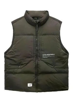 Alpha Industries Quilted Puffer Vest - Green
