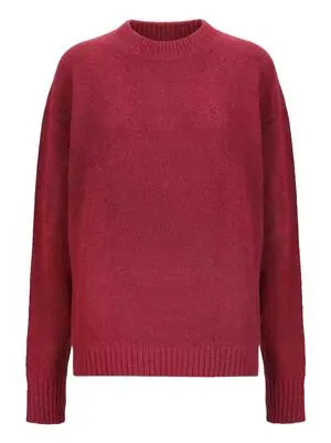 LANEUS Crew-neck Jumper - Red