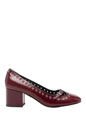 BIBI LOU Eyelet-detail Pumps - Red