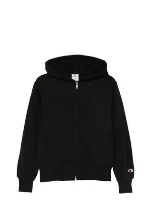 Champion Hooded Zip-up Jacket - Black
