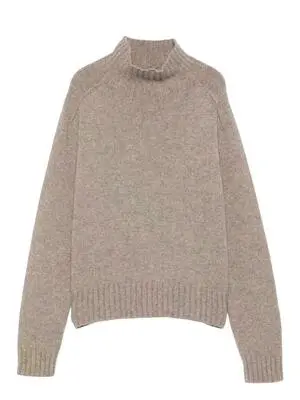 Eric Bompard Turtleneck Cashmere Sweater - Brown