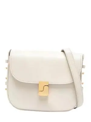 Soeur Mini Bellissima Studded Shoulder Bag - Neutrals