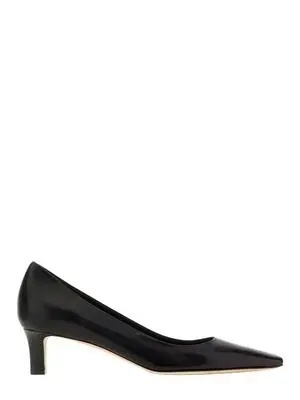 THE ROW 45mm Carla Leather Pumps - Black
