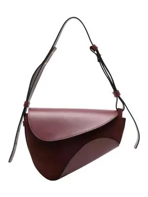 NEOUS Leather Shoulder Bag - Red