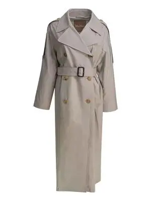 Max Mara Belted Double-breasted Trench Coat - Neutrals
