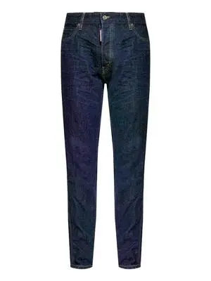 Dsquared2 Cotton Five-pocket Jeans - Blue