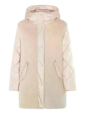 Herno Quilted Teddy Coat - Neutrals