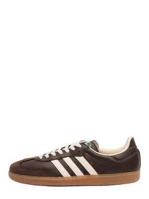 Adidas Adidas Samba OG Sneakers Dark Brown/off White/gum4
