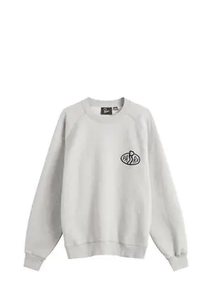 PARRA Legs Logo Crew Sweatshirt - Heather Grey
