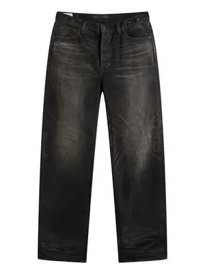 Mastercraft Union Showa Relaxed Sureto Jeans - Black
