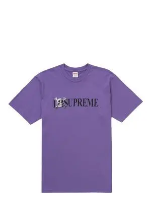 Supreme Skull Tee Shirt - Purple