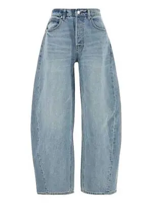 Alexander Wang Blowup Mid Rise Jean - Vintage Bleach Blue