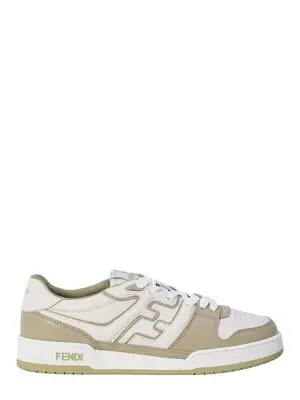 Fendi Match Lowin Sneakers - White/khaki