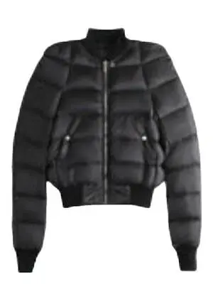 Rick Owens Duvet Flight Jacket - Black