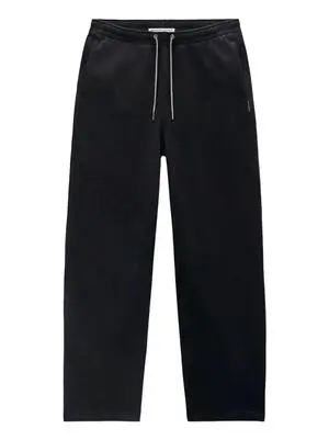 Alexander Wang Rhinestone Drawcord Track Pants - Black