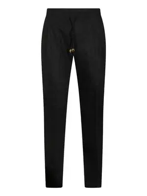 Fabiana Filippi Drawstring Trousers - Black
