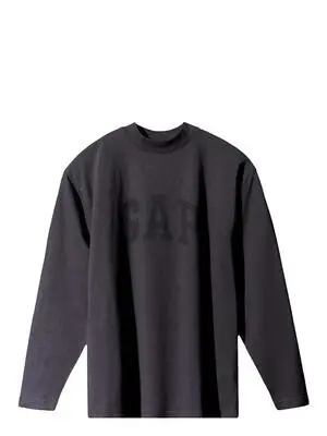 Yeezy Gap Engineered Balenciaga Dove Long Sleeve Tee Shirt - Dark Grey