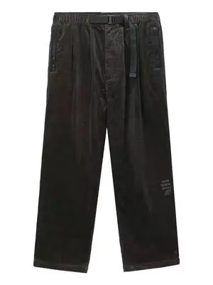 Alpha Industries Pleated Corduroy Trousers - Grey
