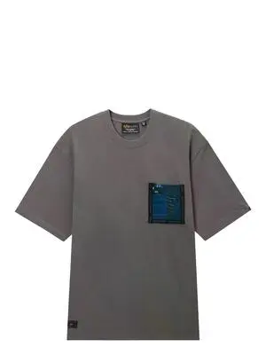 Alpha Industries Pocket-detail Cotton T-shirt - Grey