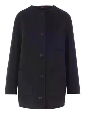 GUCCI Single-Breasted Wool Coat