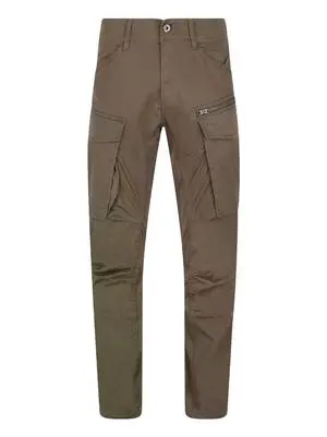G-star Raw Zip-detail Cargo Trousers - Brown